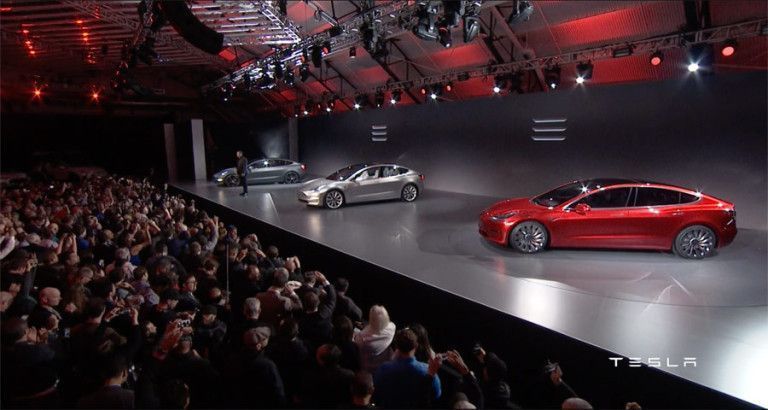 El Tesla Model 3 muestra su éxito incluso antes de salir al mercado ...